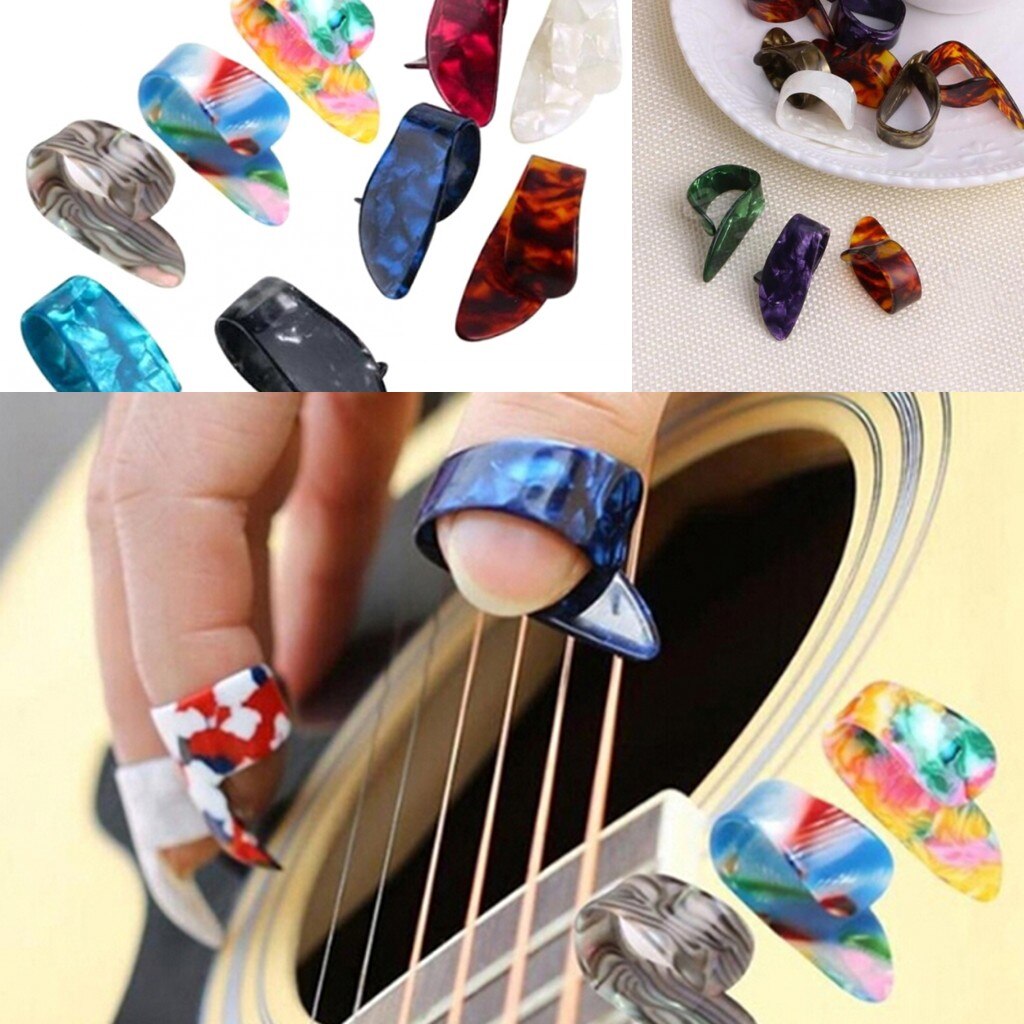 4 Stks/set Gitaar Plectrums Schede Voor Akoestisch... – Vicedeal