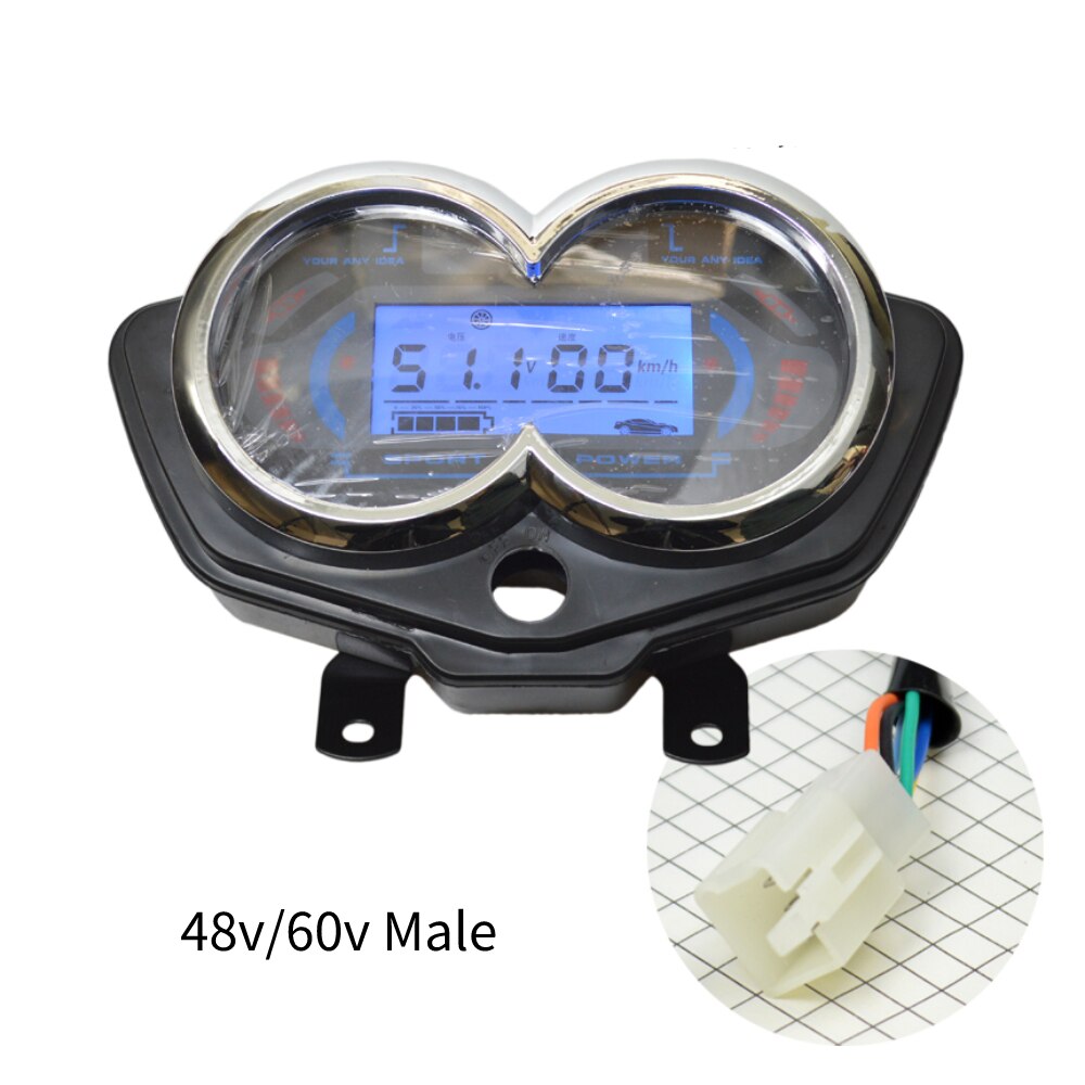 Universal Power Meter Snelheidsmeter Dash Instrume... – Vicedeal