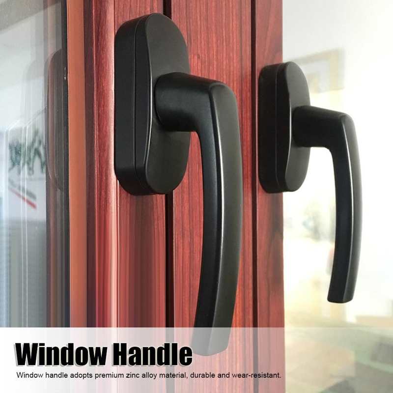 Modern Zinc Alloy Black Window Handle Home Hardwar... – Vicedeal
