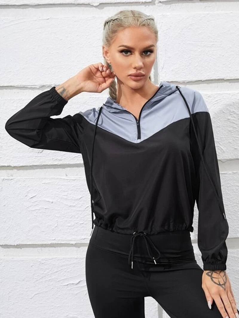 Fitness Running Jacket Women Long Sleeve Training ... – Vicedeal