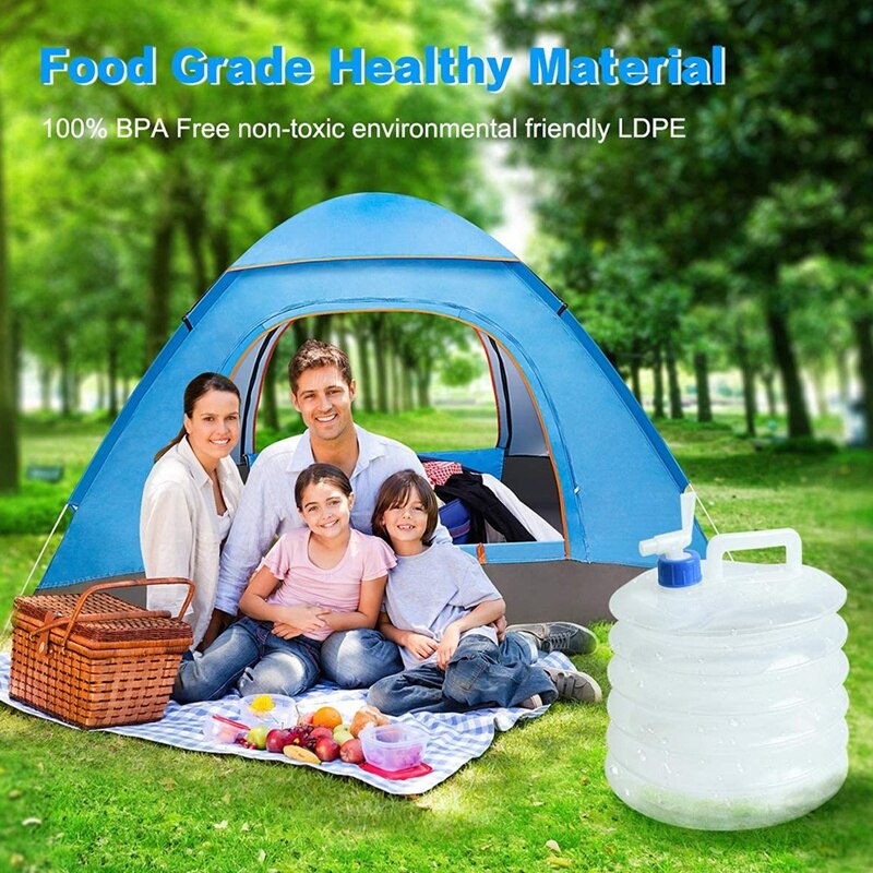 Foldable and Portable Water Tank - 15 L - Collapsi... – Grandado