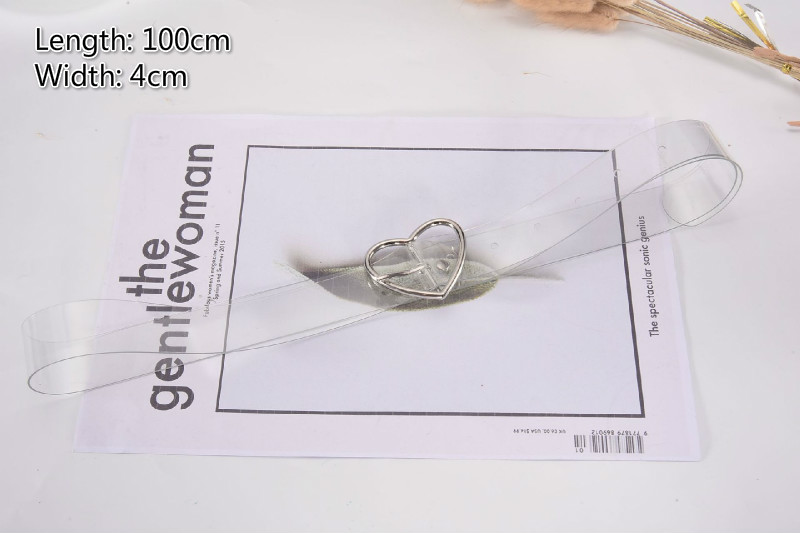 Vrouwen Clear Full Tule Riem Vrouwelijke Disigner ... – Vicedeal