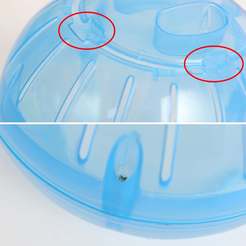 Pelota de trotar de rata de plástico pequeños animales ratones roedores ...