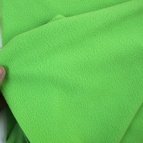 Groen Polar Fleece Stof anti-pilling een-side Flee... – Vicedeal