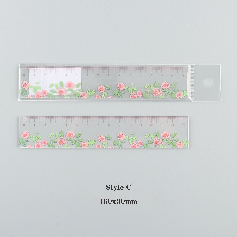 Mr.paper 4 Designs Various Flowers Memo Pads Ruler... – Grandado