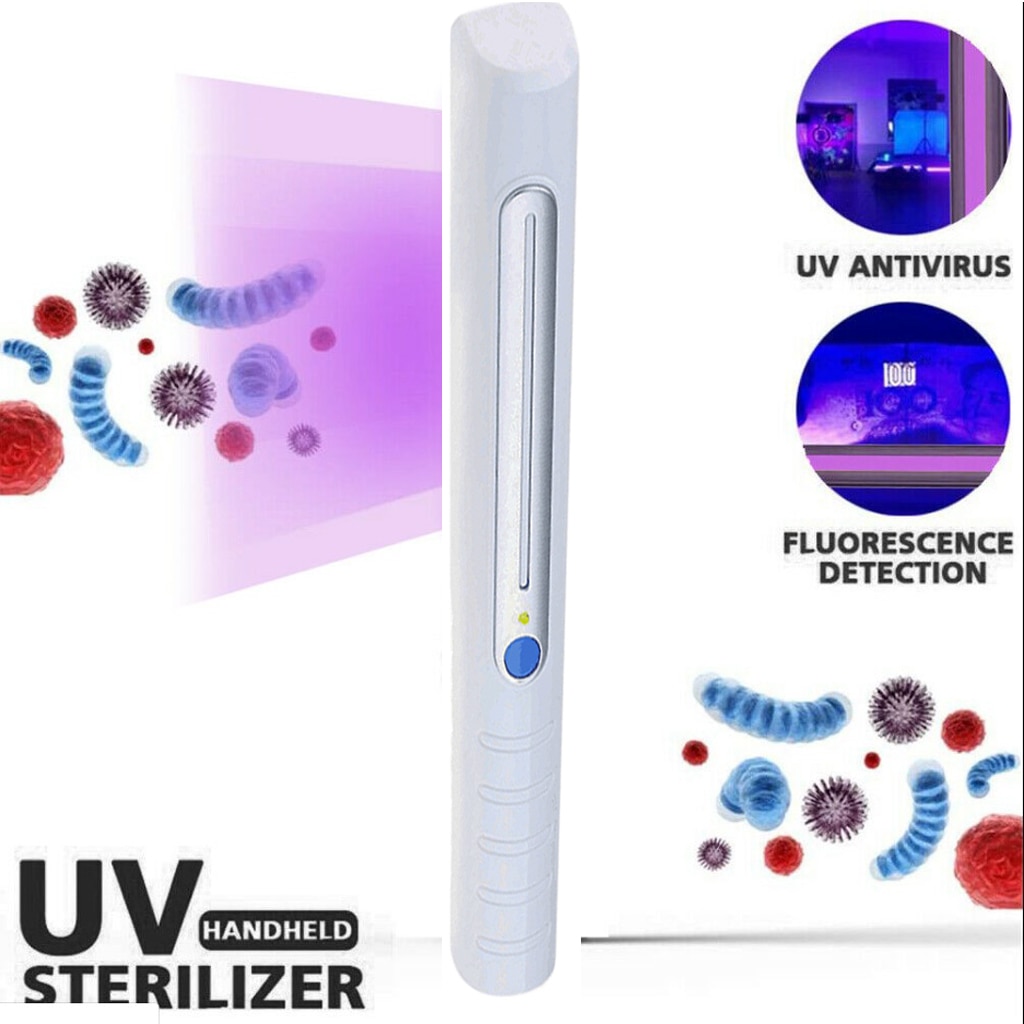 Handheld UV Germicidal Lamp UV-C Ultraviolet Light... – Vicedeal
