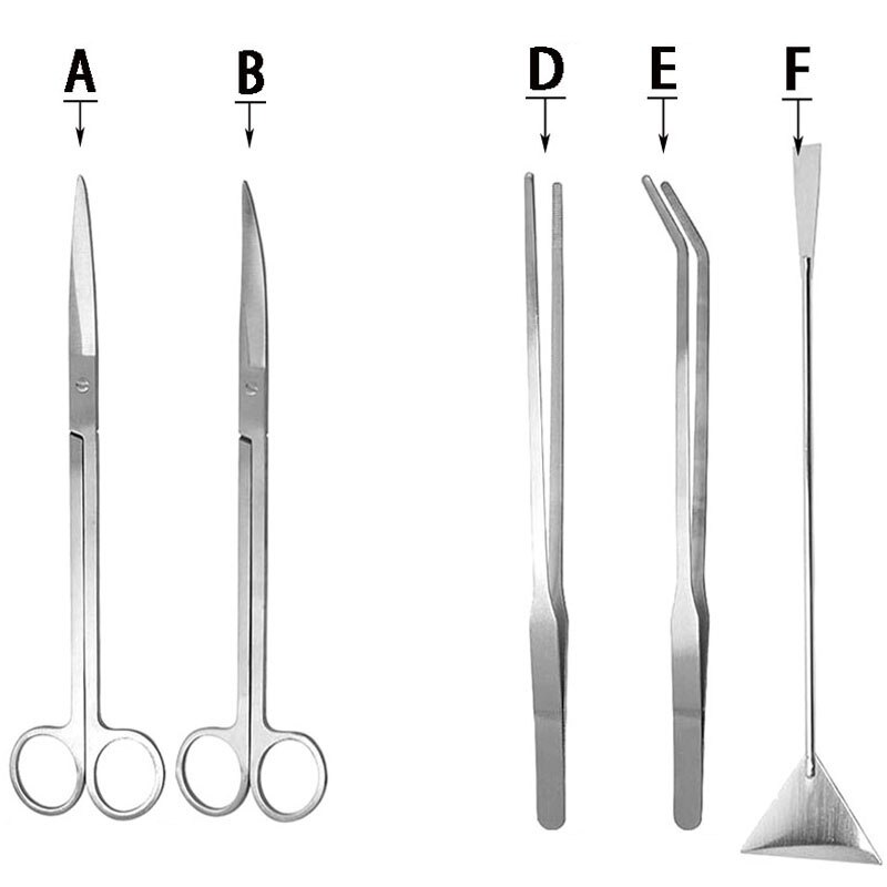 Aquarium Cleaning Tools Stainless Steel Scissors A... – Grandado