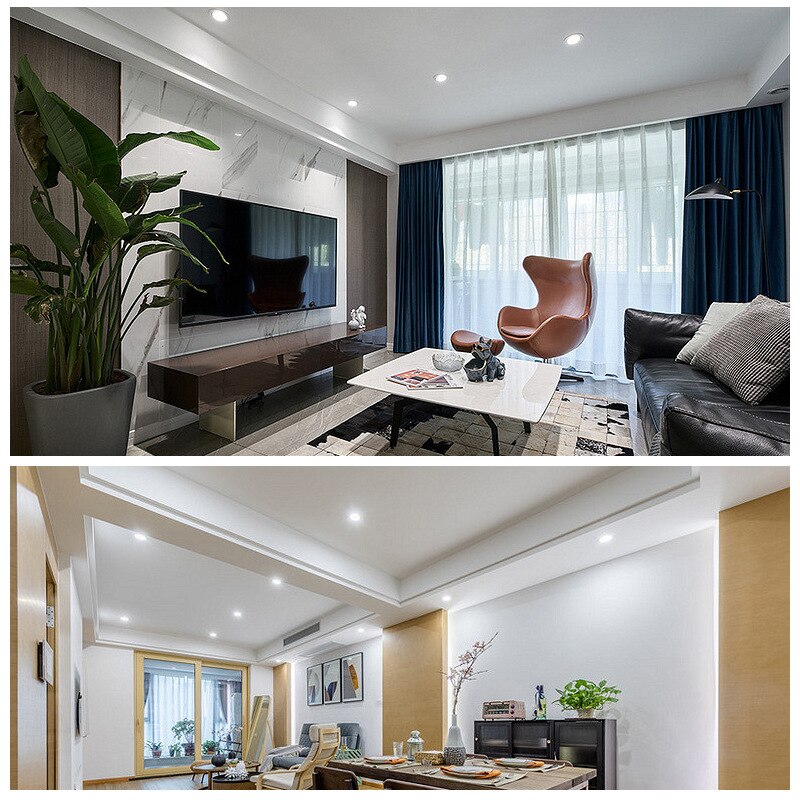 Saiyo Led Downlight 220V Ceiling Light 5W 7W 9W 12... – Vicedeal