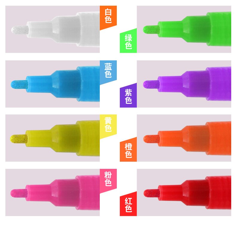 Flashcolor 80pcs/set Highlighter led Liquid Chalk ... – Vicedeal
