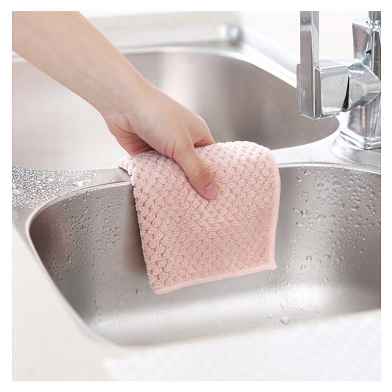 Kitchen Cleaning Towel Anti-grease Wipping Rags Ab... – Grandado
