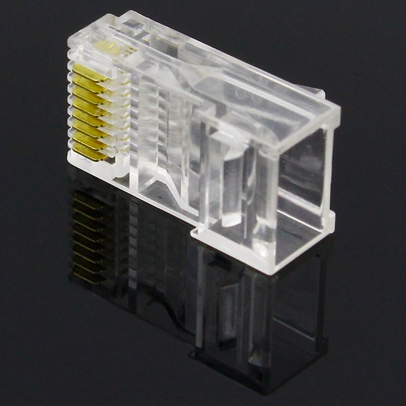 Brand 100PCS Crystal Head RJ45 CAT5 CAT5E Modular ... – Grandado