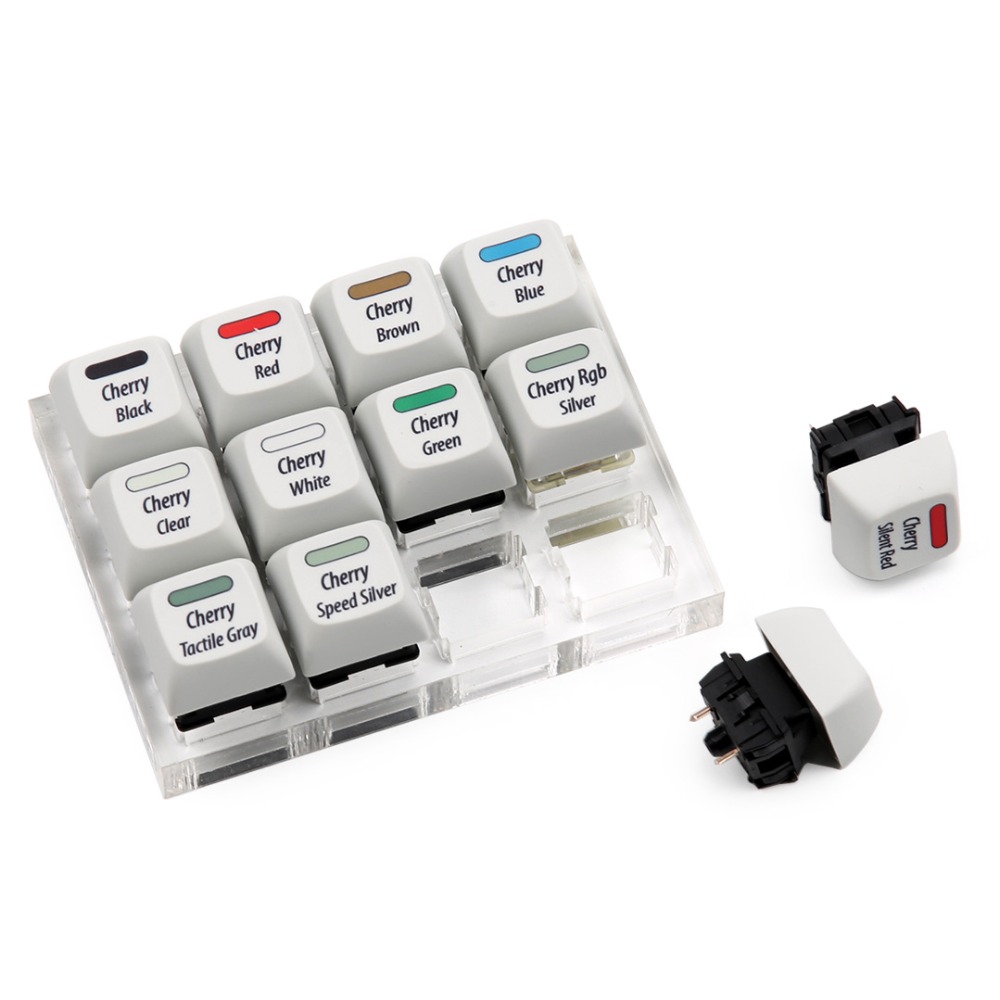 Cherry 12 Switches Tester with XDA Dye-sub keycaps... – Grandado