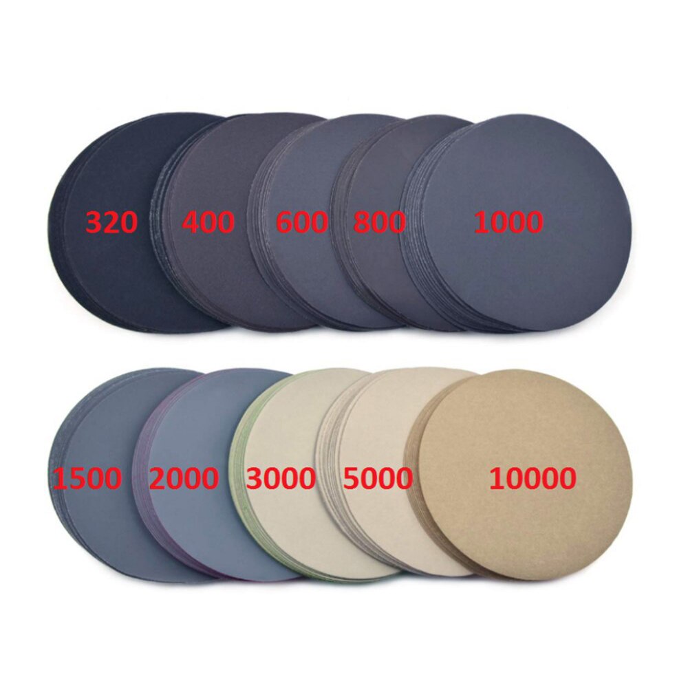 320-10000 grit Sanding Disc Grinding Hook&Loop Pra... – Grandado