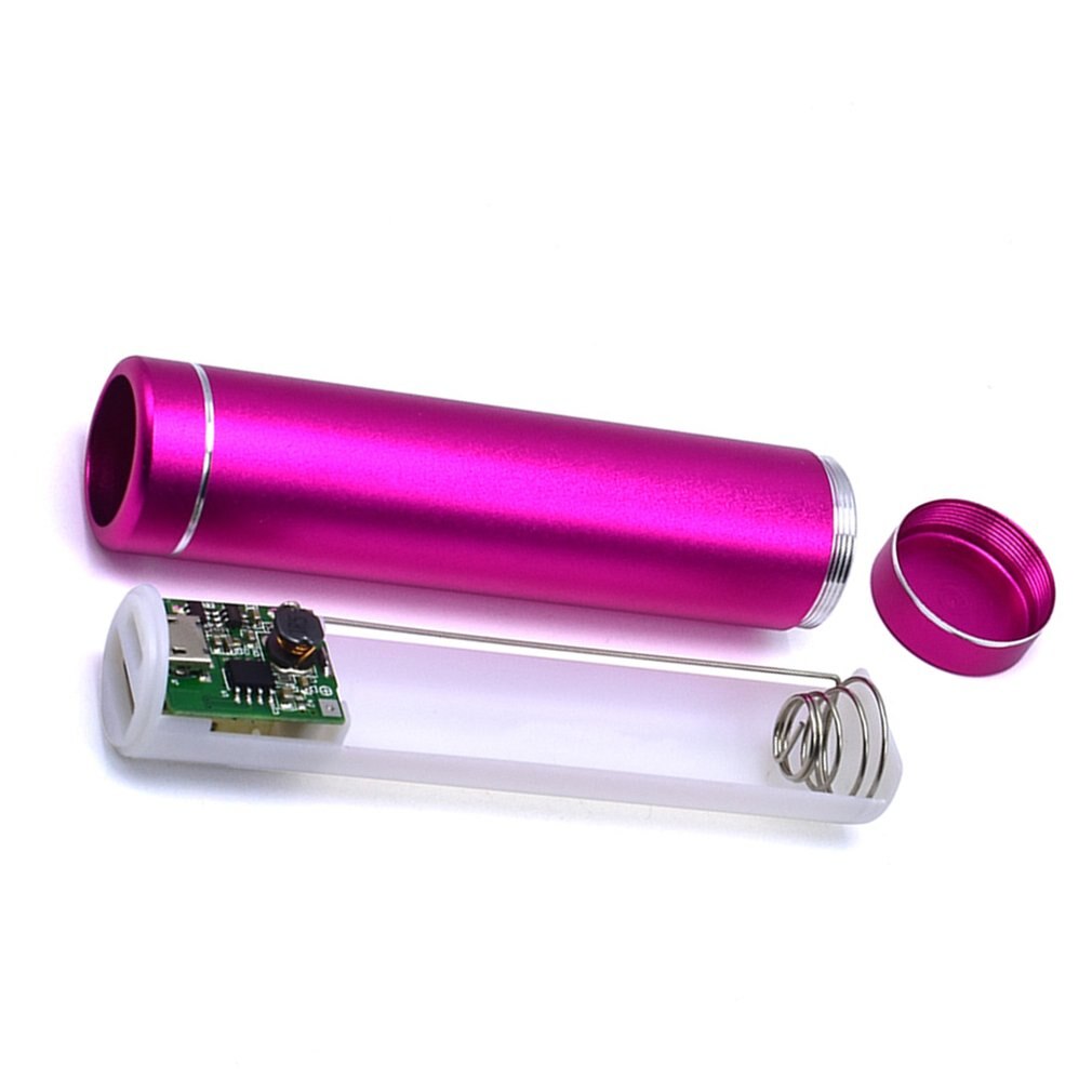 Multicolor Portable Power Bank Case DIY 1x18650 Po... – Vicedeal