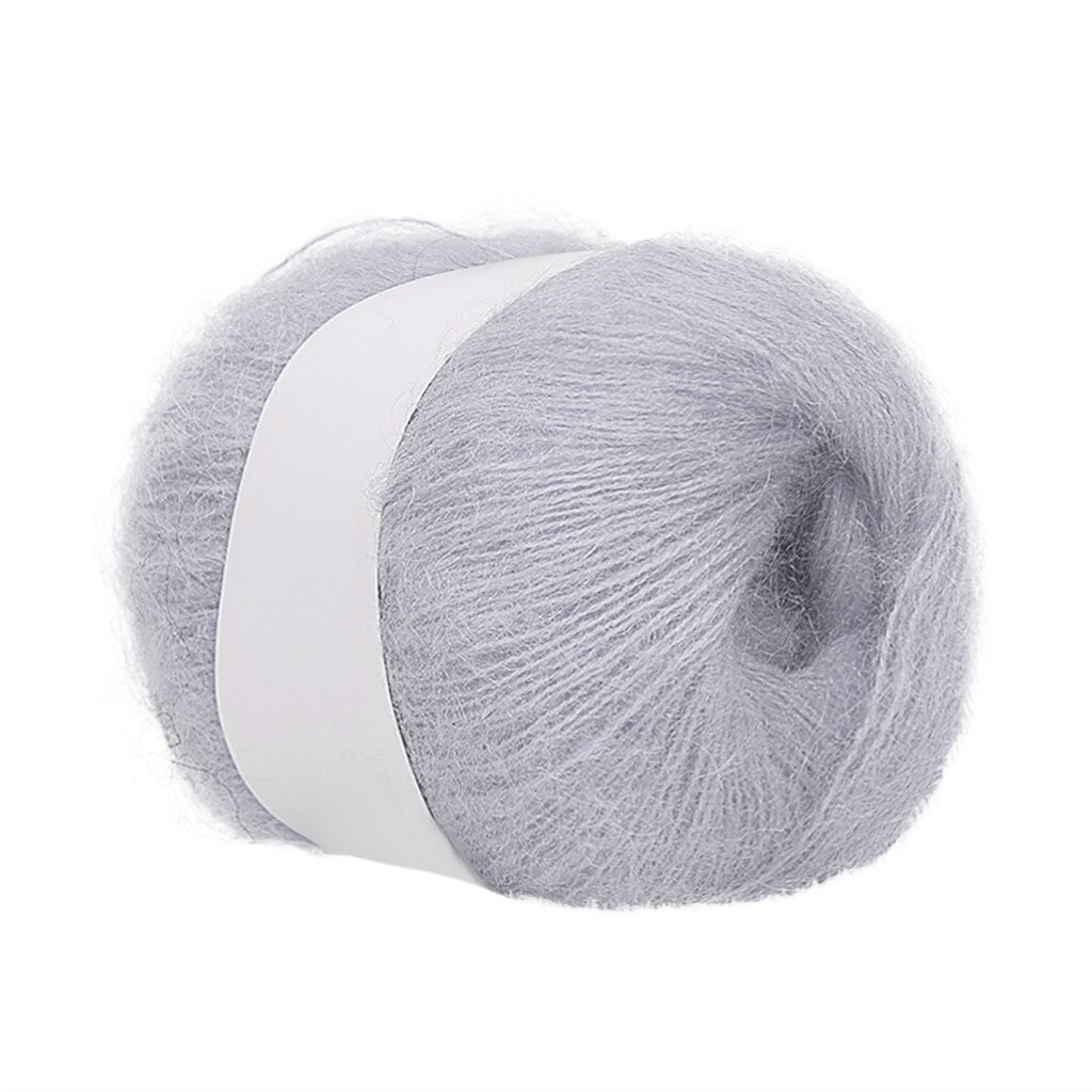 25g Mohair Wool Yarn Plush Fine Wool Crochet Hand ... – Grandado