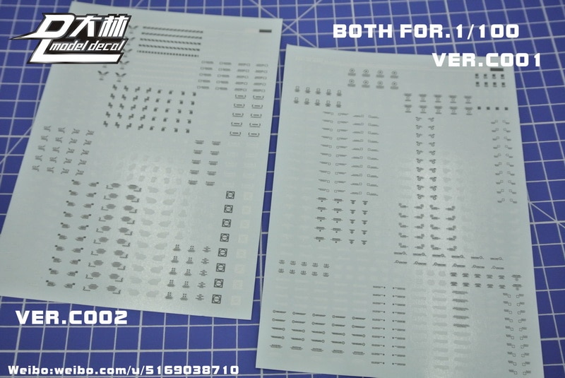 Dl Generieke Gundam Model Decal Sticker Ver. C001 ... – Vicedeal