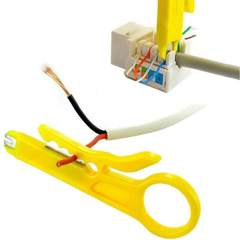 Punch Down Tool,IDC RJ45 RJ11 Cat5E Cat6 Network T... – Vicedeal