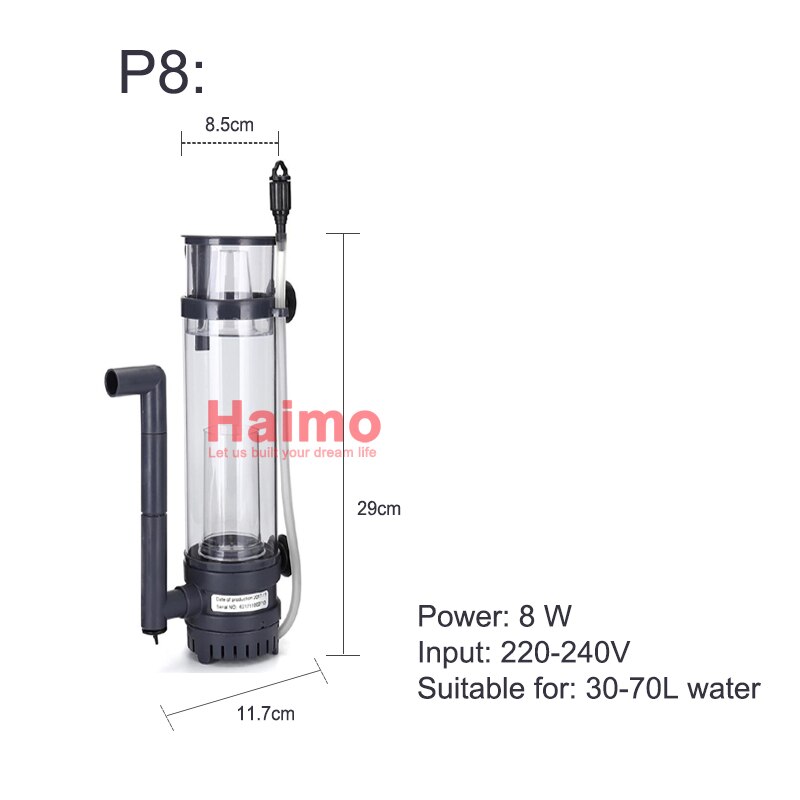 Haimo Aquarium Protein Skimmer for Nano Marine Cor... – Vicedeal
