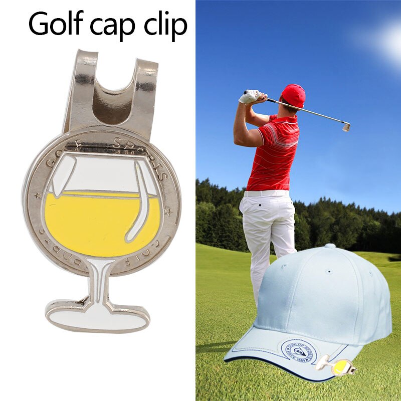 Golf Hoed Clip Outdoor Club Legering Wijn Glas Mag... – Grandado