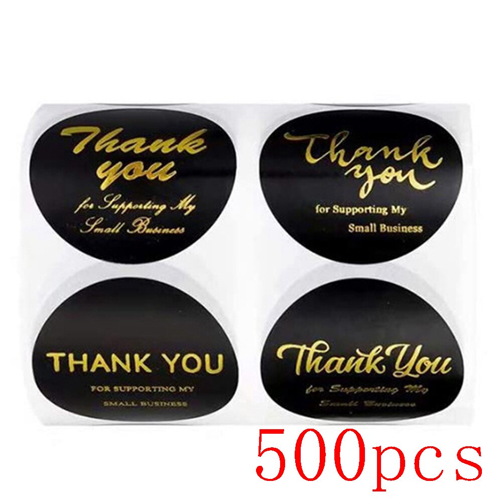 500pcs 1.5inch thank you stickers sealing labels s... – Vicedeal