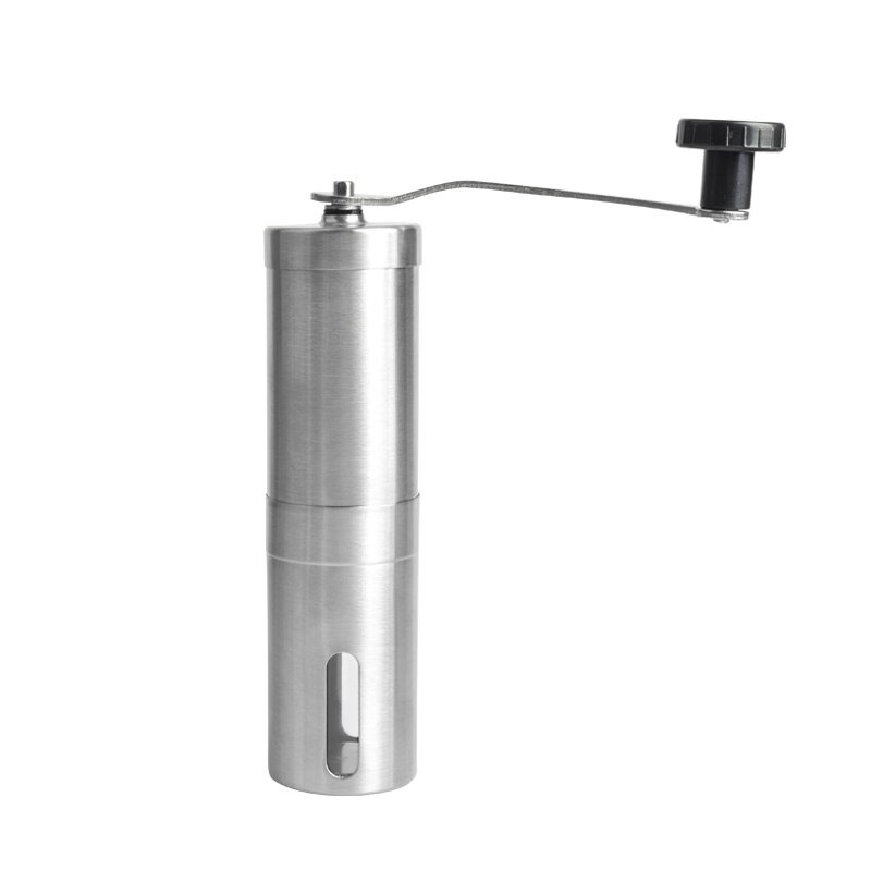 Silver Coffee Grinder Mini Stainless Steel Hand Ma... – Grandado