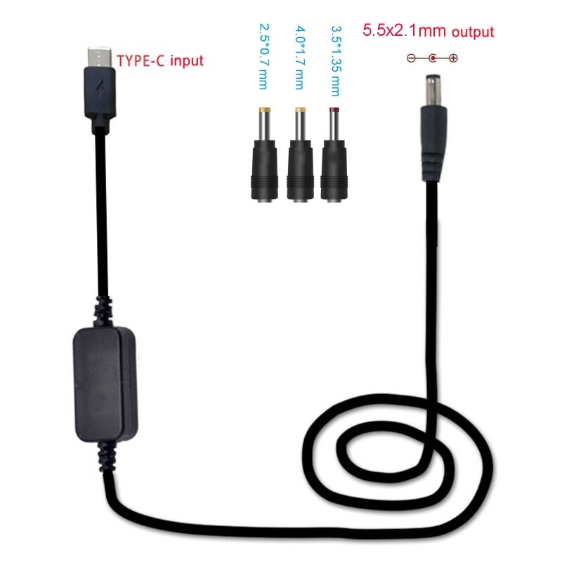 36W Usb C Type C Pd Om 12V 2.5/3.5/4.0/5.5Mm Conve... – Grandado