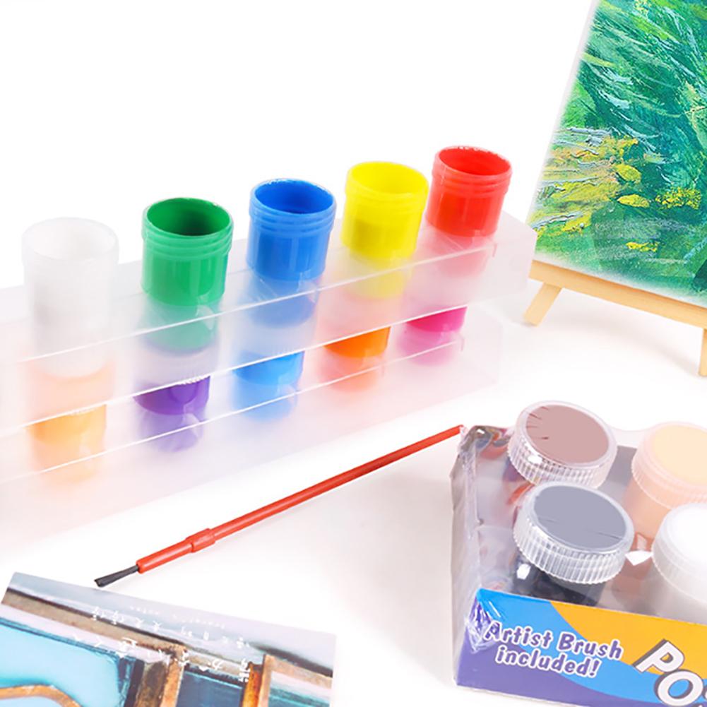 12 Colors Children Finger Painting Paints Vibrant ... – Vicedeal