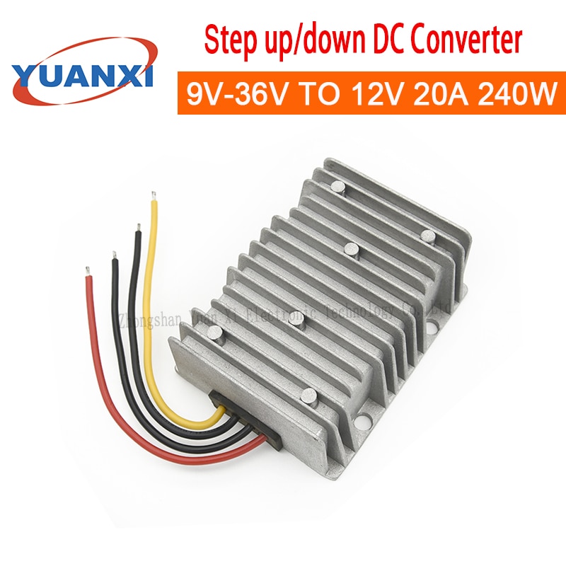240W Step down/up DC converter 9V 12V 24V 36V TO 1... – Vicedeal
