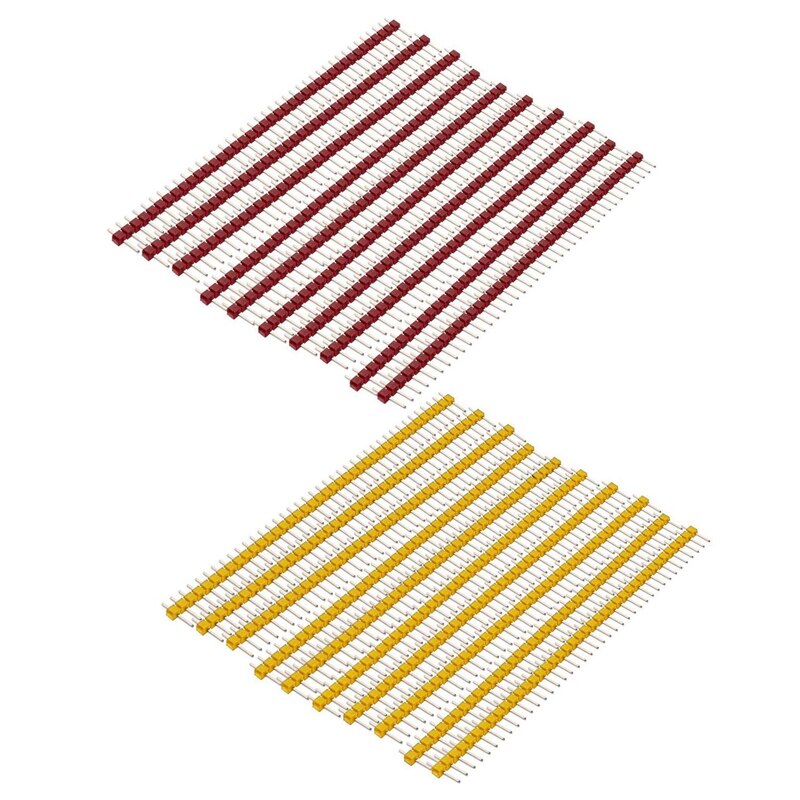 20 stuks 2.54mm 40- pins mannelijke enkele rij pin... – Vicedeal