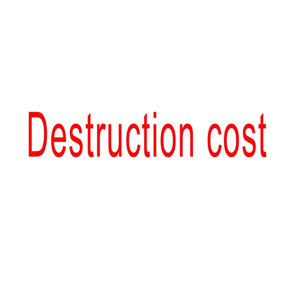 Destruction cost – Vicedeal