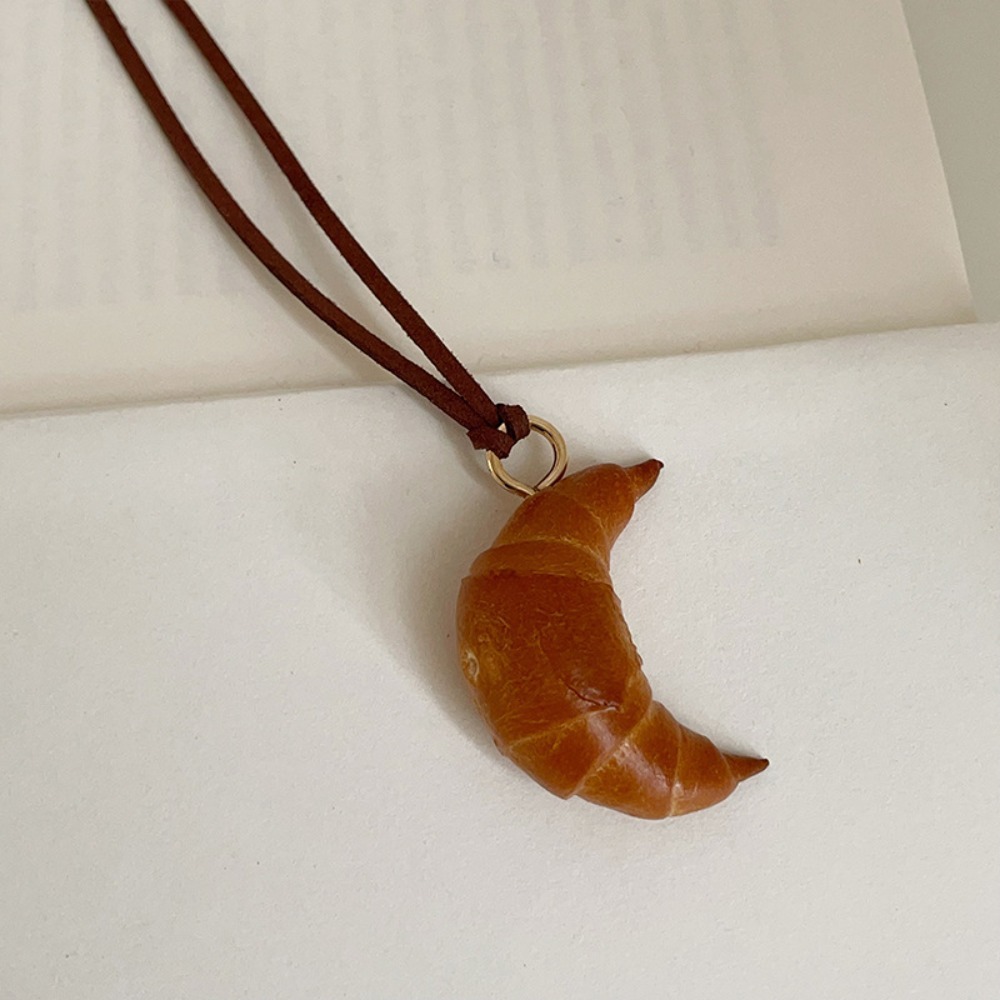 Handmade Bread Bread Pendant Necklace Bread Food A... – Grandado