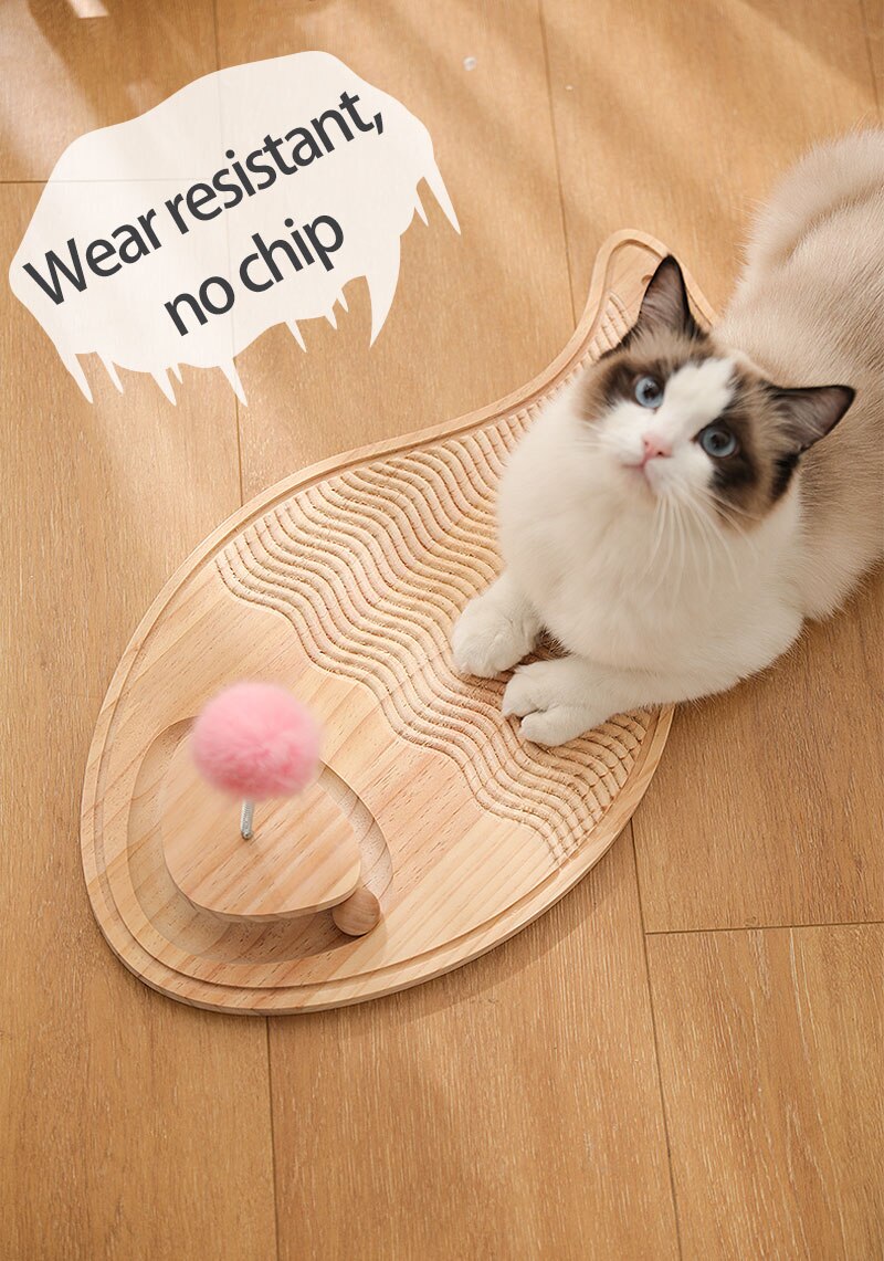 Wood Cat Scratcher Does Not Debris Cat Scratching ... – Vicedeal