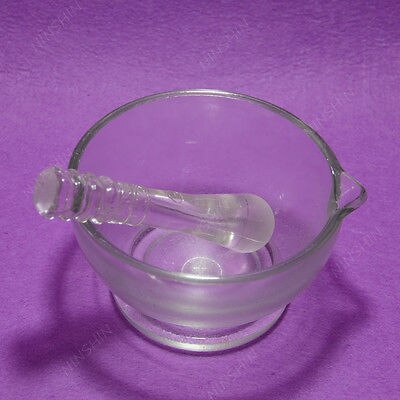 Glass Mortar,120mm Glass Mortar and Pestle Item! – Grandado