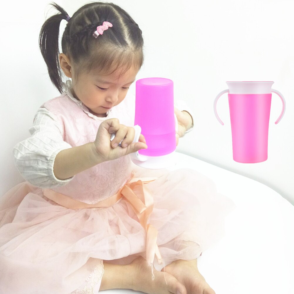 With Handle Cup Silicone Toddler Drinking Water Tr... – Grandado