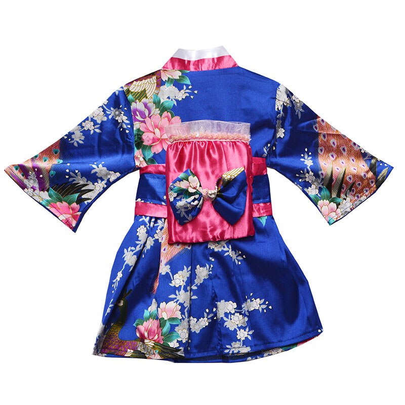 Japanese Baby Girl Kimono Robe Cute Kid Yukata wit... – Vicedeal
