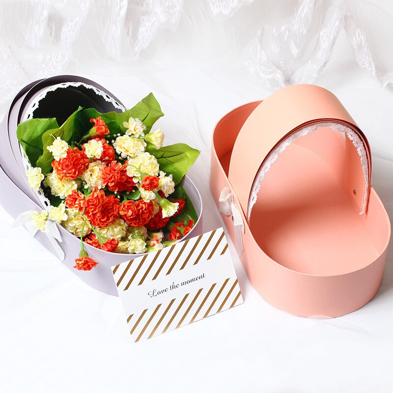 cradle flower box personality flower packaging box... – Grandado
