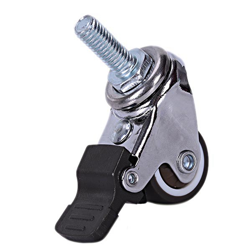 8Pcs Mini Small Casters 1Inch M8x15mm Tpe Silent W... – Vicedeal