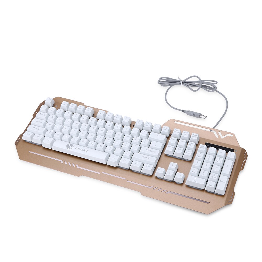 104 Keys Gaming Mechanical Keyboard USB Wired Blue... – Grandado