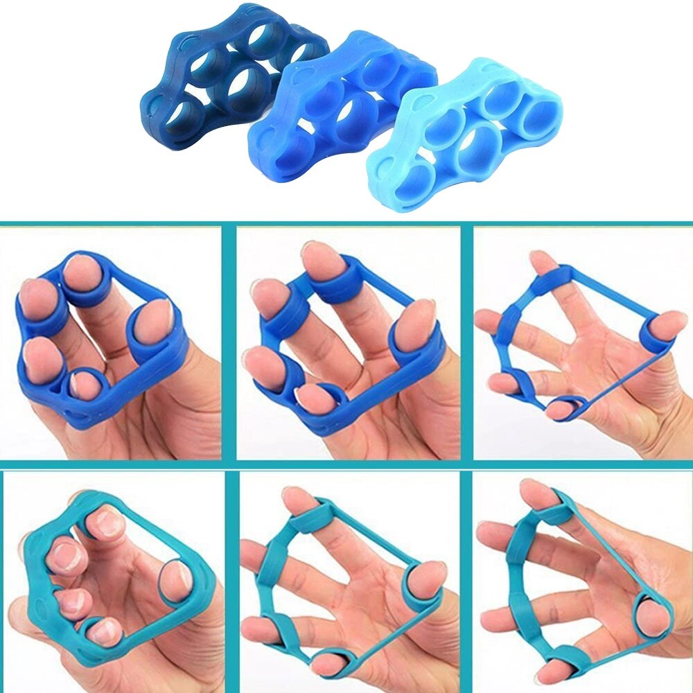 3 in 1 Finger Stretcher Resistance Bands Hand Exte... – Vicedeal