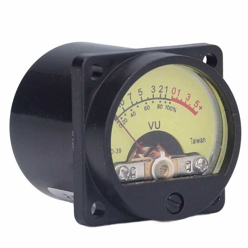 VU Level Meter Pointer Type Power Amplifier Volume... – Grandado