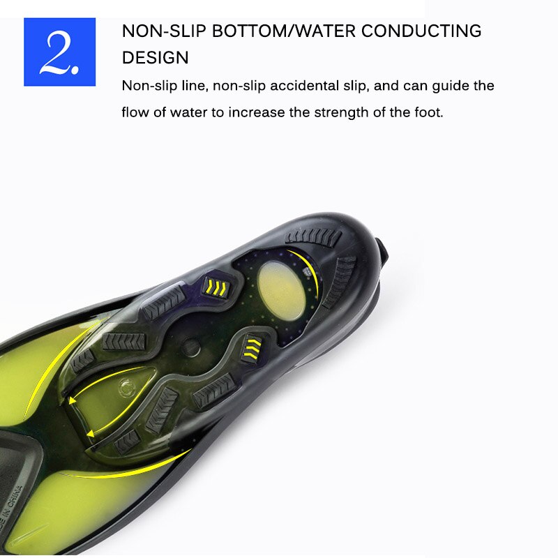 Scuba Diving Fins Adult Adjustable Swimming Shoes ... – Grandado