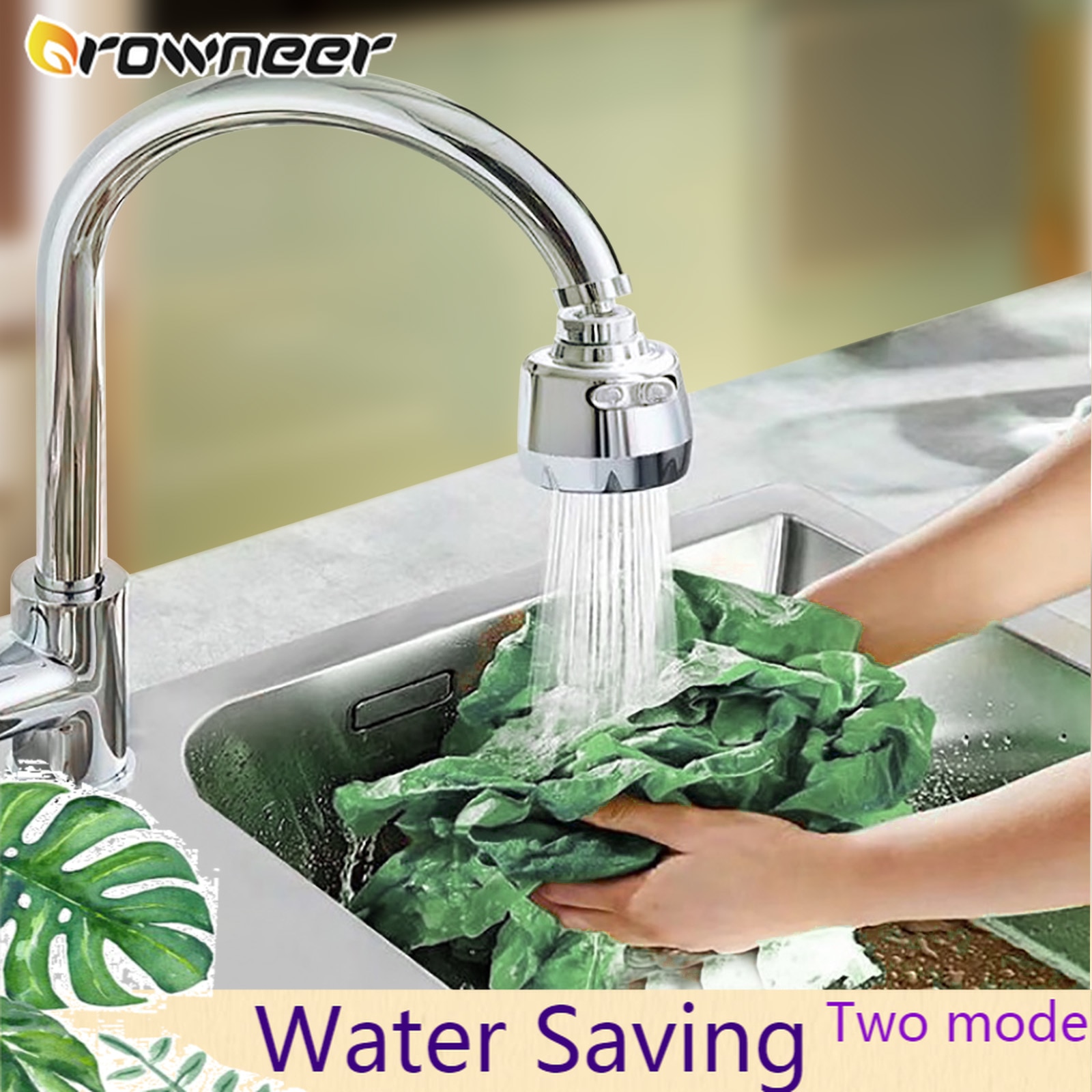 Rotatable Filter Faucet Stainless Steel Universal ... – Grandado