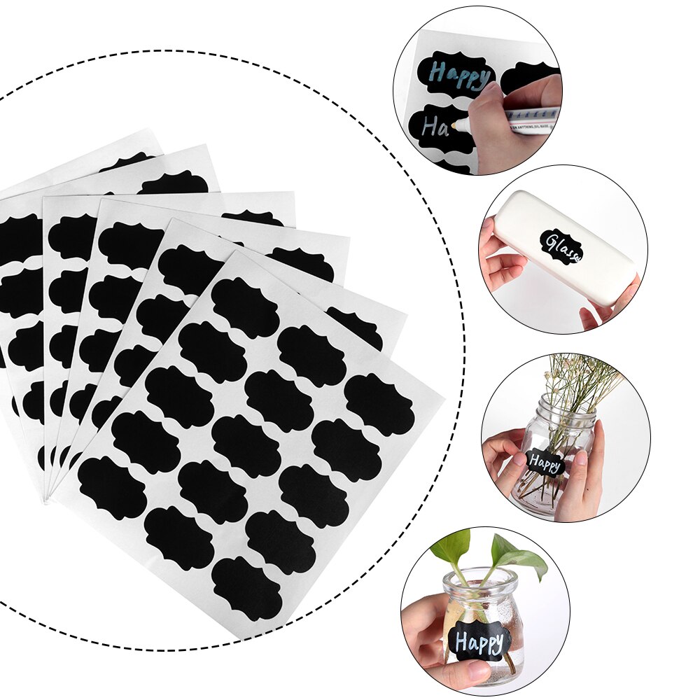 90Pcs/Set Waterproof Chalkboard Kitchen Spice Labe... – Grandado