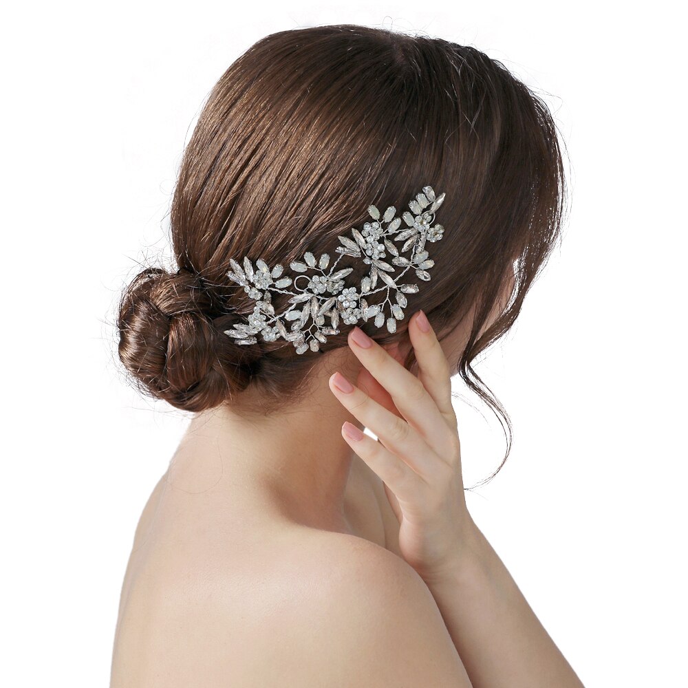 Korean Silk Yarn Flower Bride Headdress Beauty Bri... – Grandado