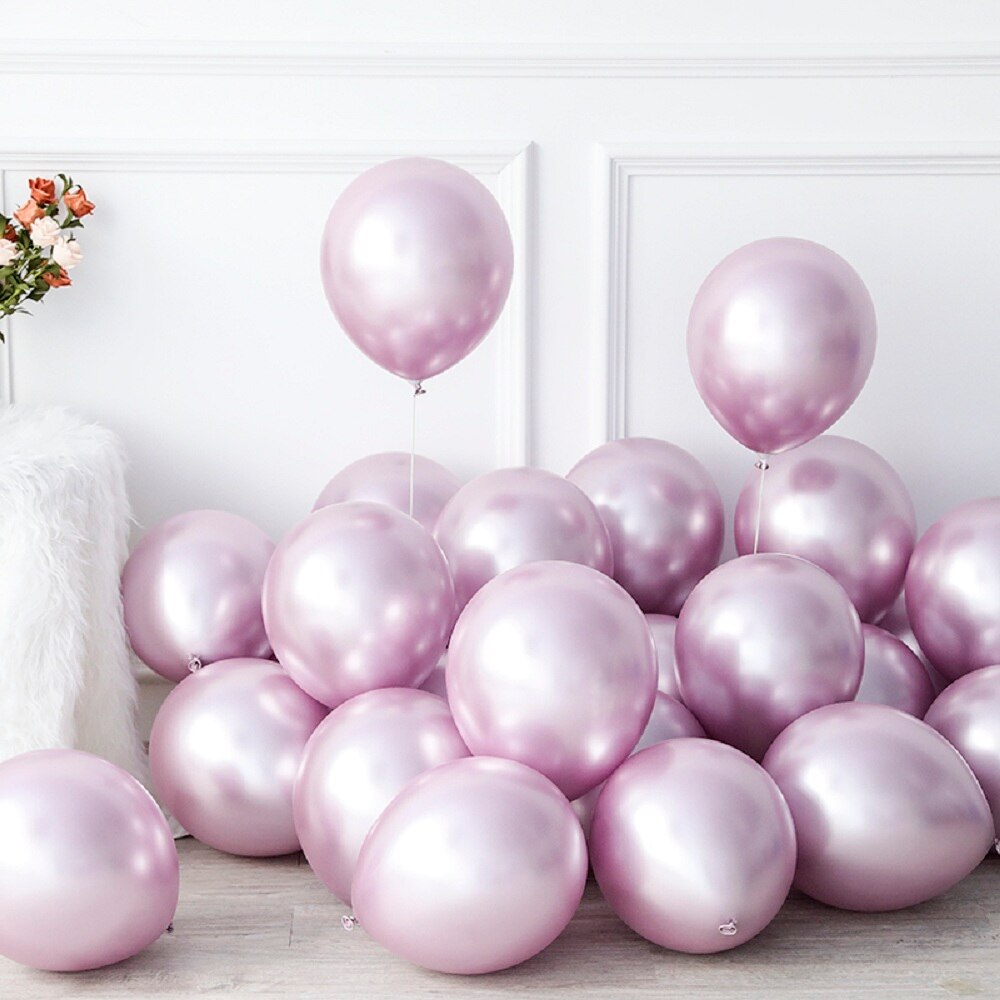 100pcs 5/12inch Chrome Pink Metallic Lilac Purple ... – Vicedeal