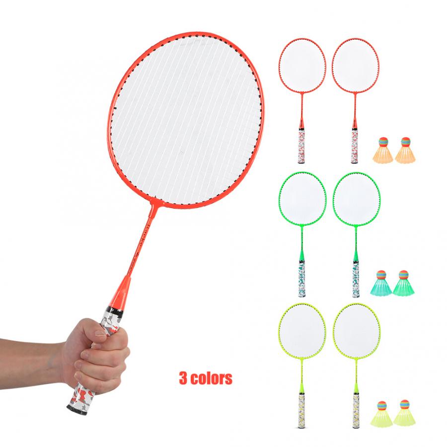 Children Badminton Racket Set Fluorescent color Ki... – Grandado
