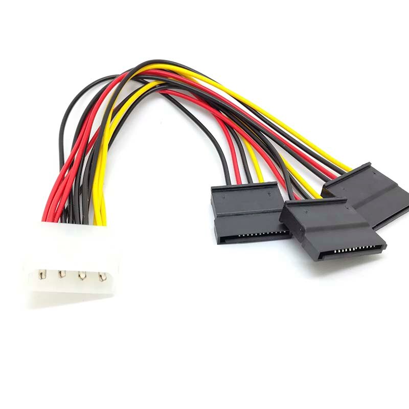 10Pcs 4 Pin Ide Molex Naar 3 Seriële Ata Sata Powe... – Grandado