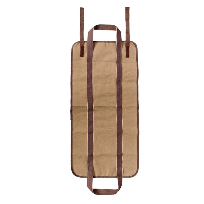 Supersized Canvas Firewood Wood Carrier bag Log Ca... – Vicedeal