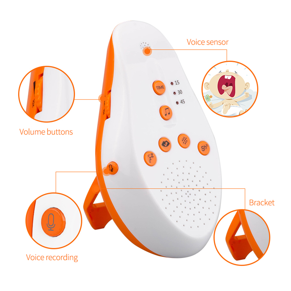 Baby White Noise Machine Portable Smart Sound Slee... – Grandado