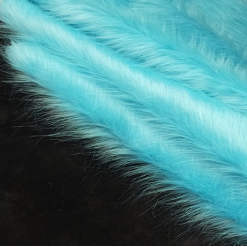 Faux fur pink blue gray color plush performance cl... – Grandado